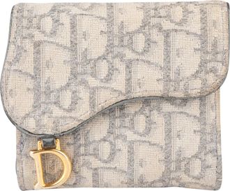 Dior Portemonnaie - Christian Dior Trotter Monogram Saddle Wallet - Gr. unisize - in Bunt - f&uuml;r Damen