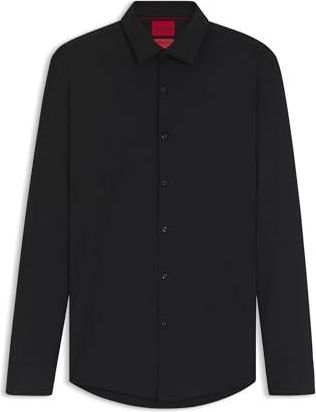 HUGO BOSS HUGO Hommes Kenno Chemise Slim Fit en Jersey Stretch performant
