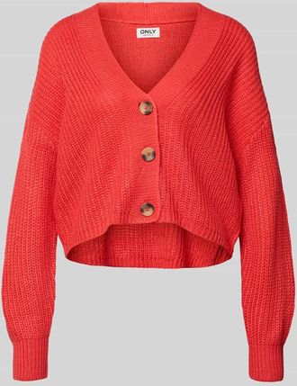Only Regular Fit Strickjacke mit einreihiger Knopfleiste Modell CAROL NICE