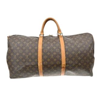 Louis Vuitton unisex, Pre-owned, Brun, Taille: ONE Size Sac Keepall bandouli&egrave;re Pre-owned