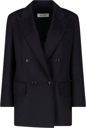 Max Mara Double-Breasted Wool Blazer