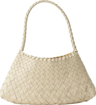 Dragon Diffusion Femme, Sacs, Beige, Taille: ONE Size Pearl Woven Handbag