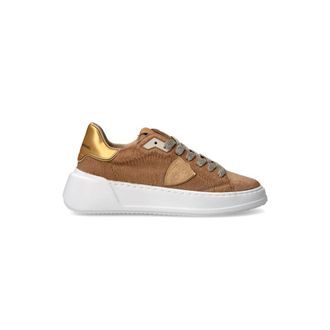 Philippe Model Femme, Chaussures, Jaune, Taille: 36 EU Baskets Tres Temple Tennis