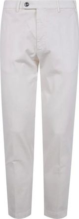Michael Coal Homme, Pantalons, Blanc, Taille: W37 Pantalon Capri &agrave; poches am&eacute;ricaines