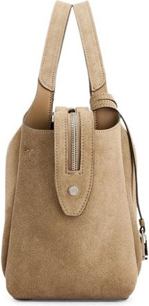 Tod's Suede Tote Bag - Brown