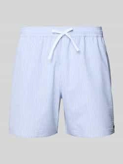 Lacoste Badeshorts aus Baumwoll-Mix