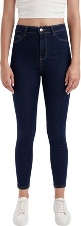 DeFacto Damen Jean - Stilvolle Hosen modische Jeggings und Bequeme Jeanshose f&uuml;r Frauen Jeans und Hose f&uuml;r Damen