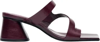 Alohas Orielle Rift Ledersandalen - - Shoes - Damen - Rot - 38 EU