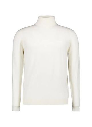 Karl Lagerfeld Herren Pullover beige unifarben