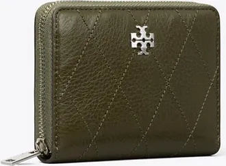 Tory Burch Kleine gesteppte Charlie Geldb&ouml;rse mit umlaufendem Rei&szlig;verschluss
