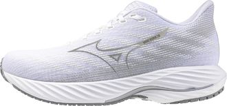 Mizuno Wave Rider 28 Herren-Laufschuh, White-Ultimate Grey, 10.5