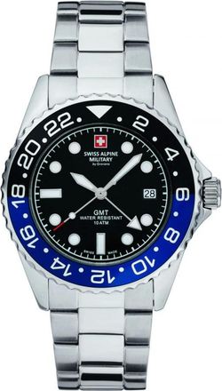 Swiss Alpine Military Homme, Accessoires, Noir, Taille: ONE Size Montre 7052.1132