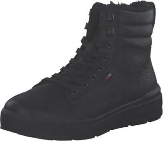 Rieker Bottes à lacets U0071 pour homme, Noir, 45 EU