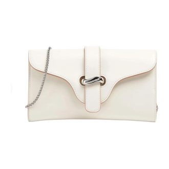 Emporio Armani Glatte Ledertasche - - Bags - Damen - Wei&szlig; - ONE SIZE
