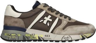 Premiata Low-Top Sneaker - Low-Top Sneakers With Grey Suede - Gr. 40 (EU) - in Grau - f&uuml;r Damen