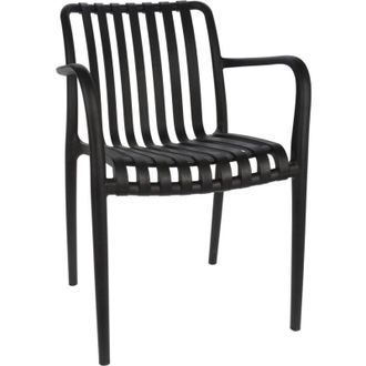 Ambiance Ambiance - Chaise de jardin en plastique, 55 x 57 x 81 cm