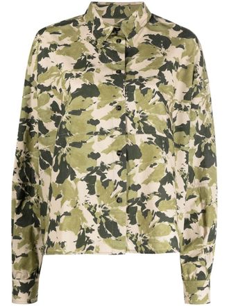 Woolrich chemise Wilderness &agrave; imprim&eacute; camouflage - Vert