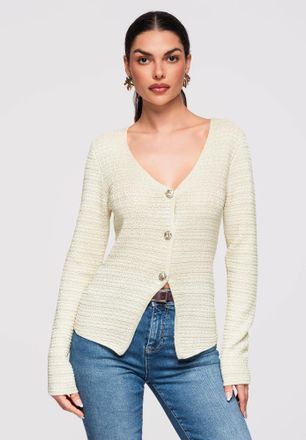 Ombre Strickjacke