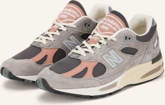 New Balance Sneaker Made In Uk 991 v2 grau