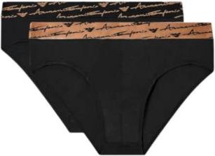 Emporio Armani Homme, Sous-v&ecirc;tements, Noir, Taille: L Briefs