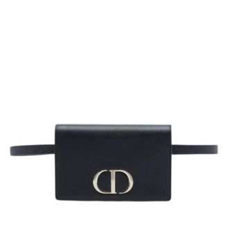 Dior Pochette Pre-owned 30 Montaigne 2 en 1 - Femme - Pre-owned - Noir - Taille: ONE Size