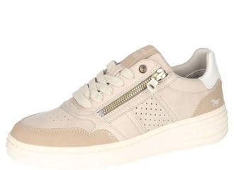 Mustang Jeans Femme 1510-303 Chaussures Basses à Lacets, Ecru, 39 EU