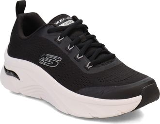 Skechers Herren Arch Fit DLux-Sumner Sneaker, Schwarzes Mesh-Synthetik, 41.5 EU