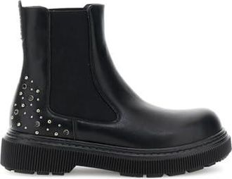 Caf&egrave;noir Bottines Pour Femmes Avec Micro-clous &Agrave; Larri&egrave;re, Pour Femme, Couleur Noir, Taille 35
