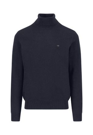 Fynch-Hatton Strickpullover mit Logo Stickerei