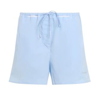 Miu Miu Damen, Shorts, Blau, SGröße