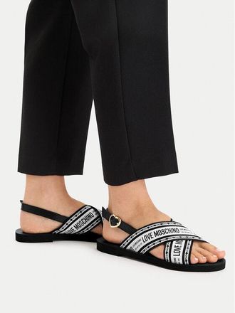 Love Moschino Sandalen San Lod Micro20 JA16142G0MIX200A Schwarz