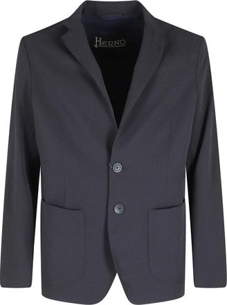 Herno Homme, Vestes, Bleu, Taille: 2XL Seer Crease Blazer