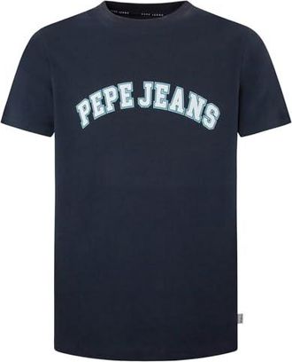 Pepe Jeans London Clement T-shirt, Bleu (Dulwich Blue), XL Homme