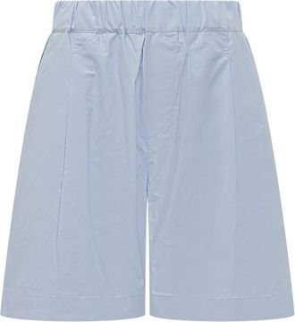 A Paper Kid Homme, Shorts, Bleu, Taille: XL Popeline Shorts
