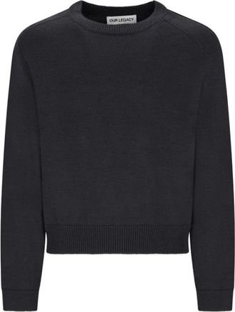 Our Legacy Homme, Pulls, Noir, Taille: L True Roundneck