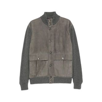 Brunello Cucinelli Herren, Jacken, Grau, LGr&ouml;&szlig;e
