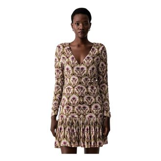 Farm Rio Draped Bodycon Dress - - Dresses - Damen - Mehrfarbig - S