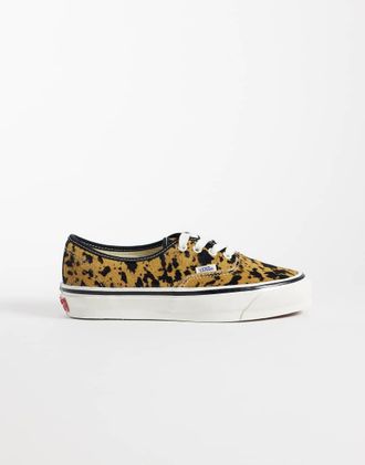 Vans LX Authentic 44 Sneaker mit Kuhmuster-Schwarz