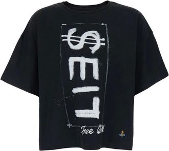 Vivienne Westwood Homme, Tops, Noir, Taille: XL Lies Box T-shirt