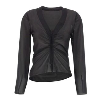 Maison Margiela Femme, Blouses et Chemises, Noir, Taille: 38 FR Blouses