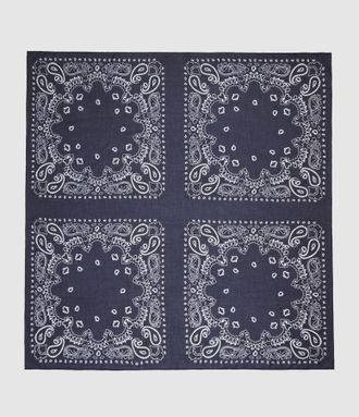 Destin Foulard Quadra Navy