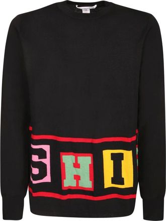 Comme Des Gar&ccedil;ons Homme, Pulls, Noir, Taille: L Pulls &agrave; col rond