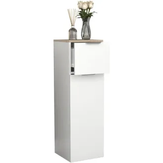 VCM Badm&ouml;bel Midischrank Badschrank Donali