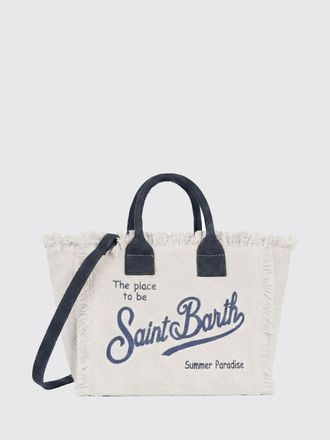 MC2 Saint Barth Sac &agrave; Main Femme couleur Cr&egrave;me