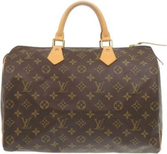 Louis Vuitton Pre-owned Speedy 35 Handbag - Femme - Pre-owned - Brun - Taille: ONE Size