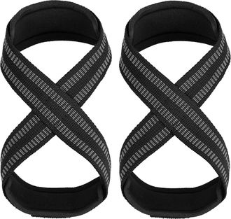 Generico Widerstandsb&auml;nder | Widerstandsg&uuml;rtel f&uuml;r Kraft in Figur 8, Trainingsband mit rutschfestem Griff, f&uuml;r Fitnesstraining zu Hause, Fitnessstudio, Yoga, P