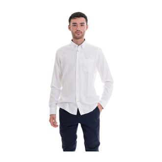 Barbour Homme, Chemises, Blanc, Taille: S Charlton Eco Tailored Shirt