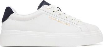 Tommy Hilfiger Sneakers Th Feminine Platform Monogram FW0FW09594 Wei&szlig;