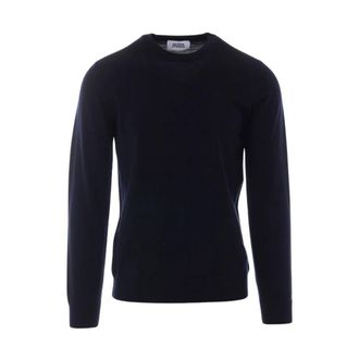 Alpha Studio Rundhals-Strickware - - Knitwear - Herren - Blau - XL