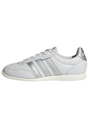adidas Damen BARREDA LO Shoes, Crystal White/Silver met./Off White, 40 2/3 EU